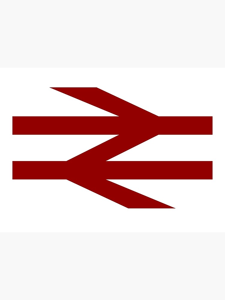 "British Rail Red" Poster for Sale by ccuk66 | Redbubble