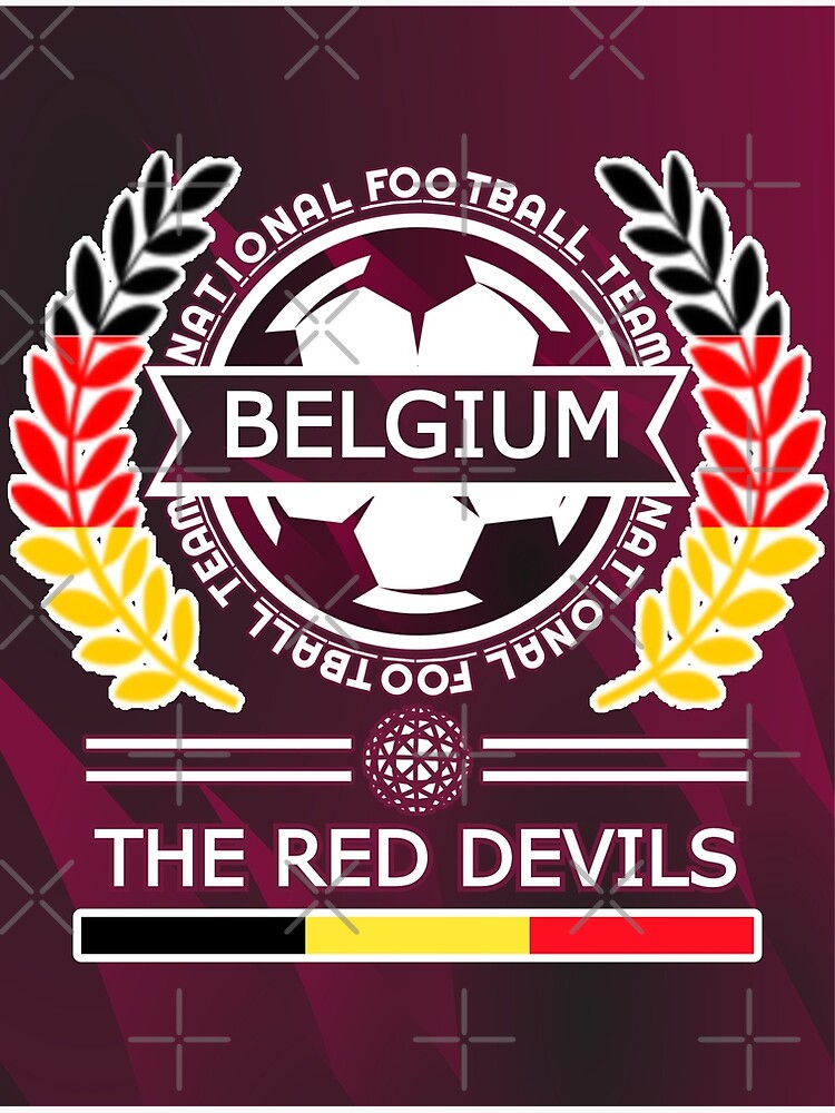 Logo Des Diables Rouges Football