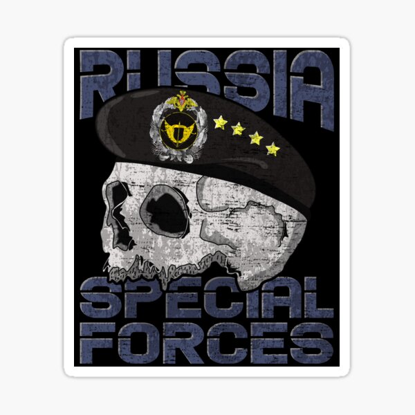 "Russia Special Operation Forces Russian Patriot #1749" Sticker for ...