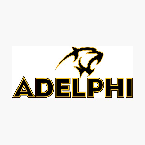 "Adelphi Panthers, Adelphi University logo" Photographic Print for Sale ...