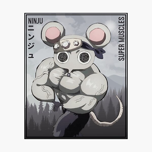 Lámina fotográfica «Músculos Ninju Ratones ニンジュ | Cazador de demonios ...