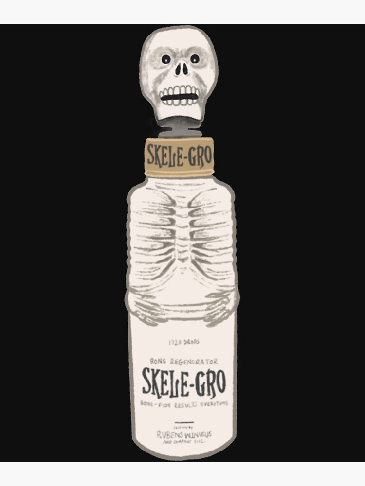 "Skele-gro potion bottle " Poster for Sale by GagoedkisS | Redbubble
