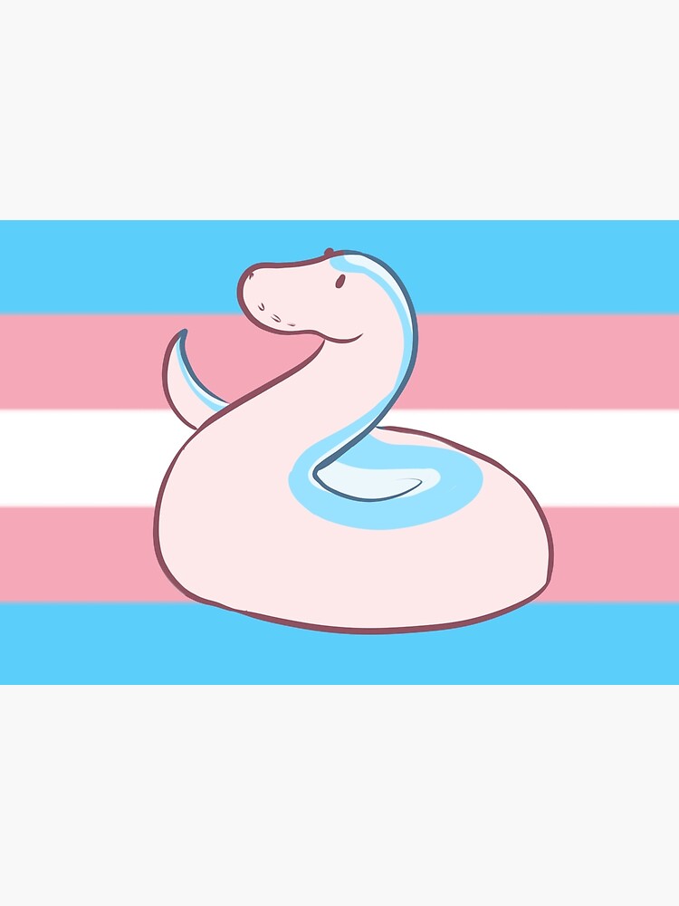 "trans snake" Poster for Sale by Drawingsnake | Redbubble