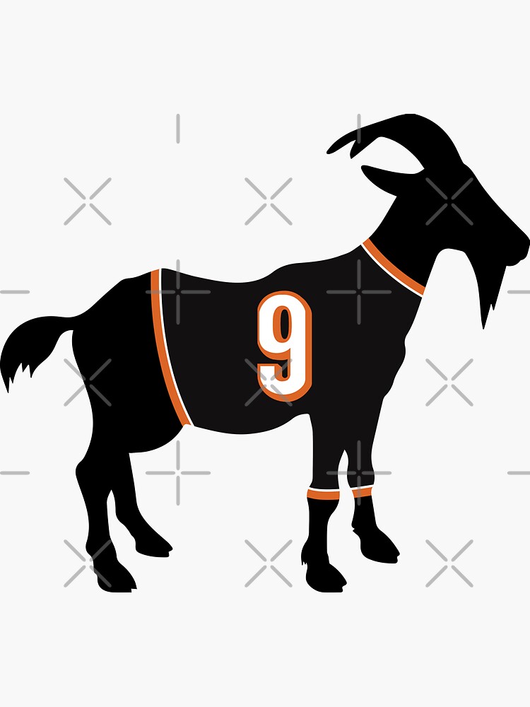 "Joe Burrow GOAT" Sticker for Sale by cwijeta | Redbubble
