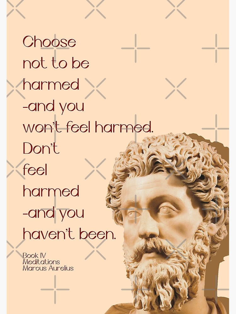 "Stoicism Marcus Aurelius Meditation" Photographic Print for Sale by ...