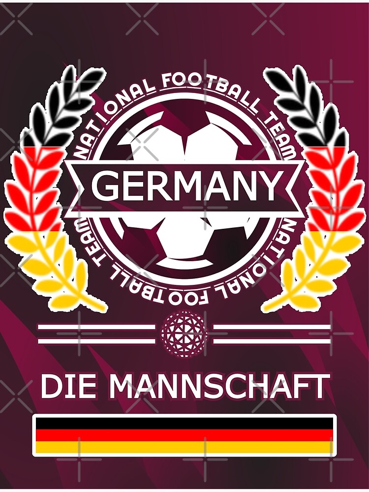 "GERMANY:Top New merch for football supporters and soccer fans" Poster ...