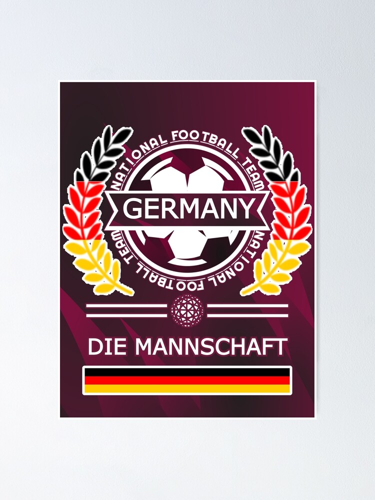 "GERMANY:Top New merch for football supporters and soccer fans" Poster ...