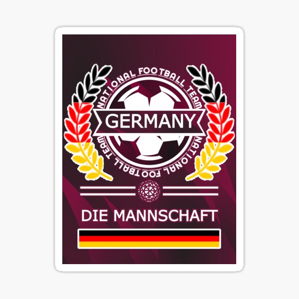 "GERMANY:Top New merch for football supporters and soccer fans" Sticker ...