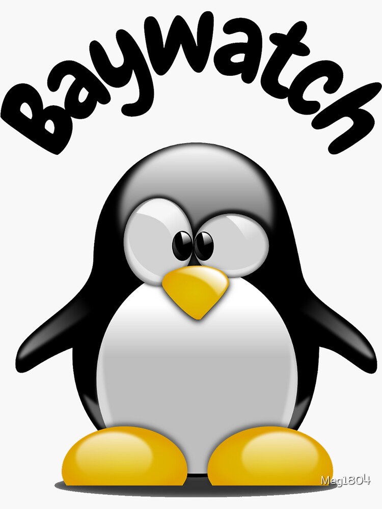 "Baywatch" Sticker by Meg1804 | Redbubble