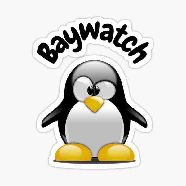 "Baywatch" Sticker by Meg1804 | Redbubble
