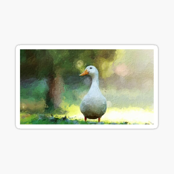 "Ducky" Sticker by WallArt90 | Redbubble