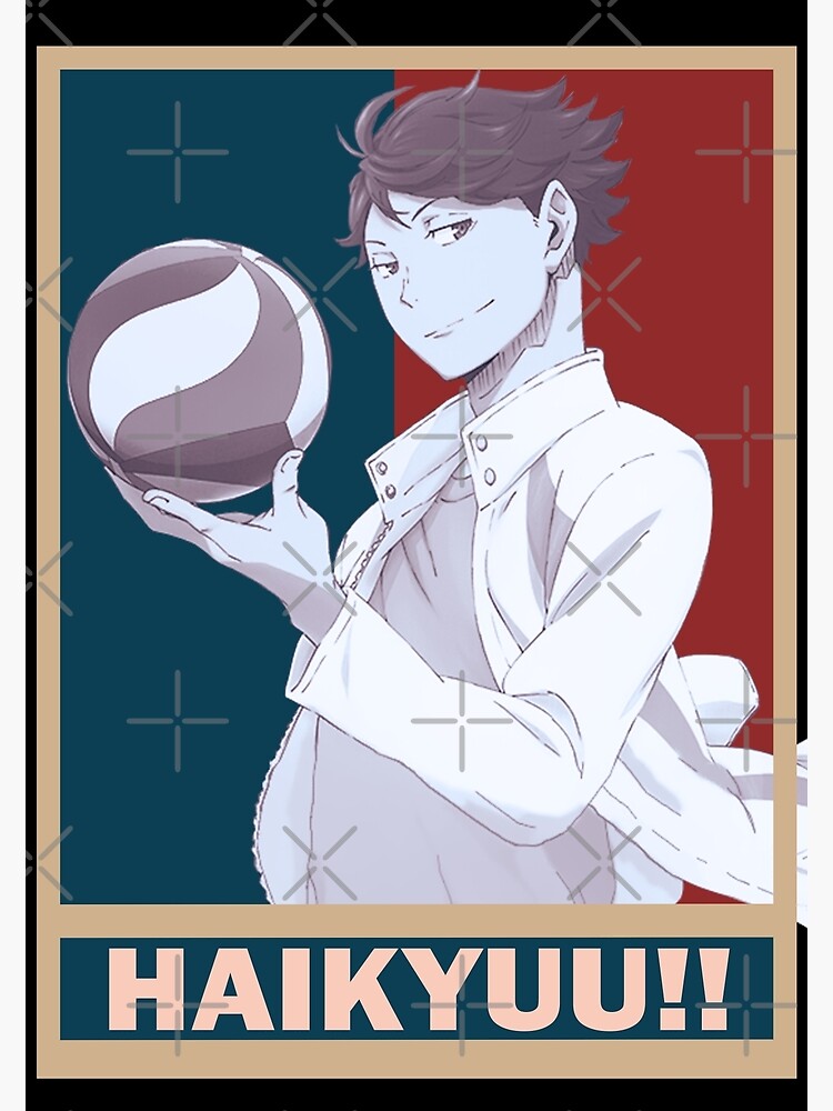 "Tooru Oikawa Haikyu Haikyuu Vintage-Vektor-Anime-Design" Poster von ...