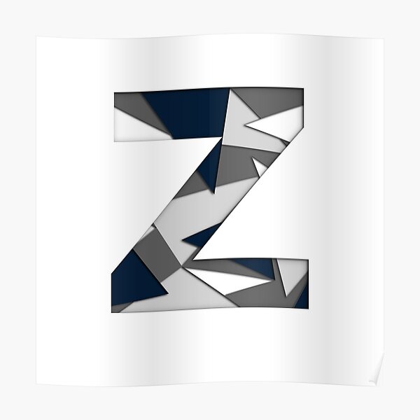 "Letter Z" Poster for Sale by ART-Homes | Redbubble