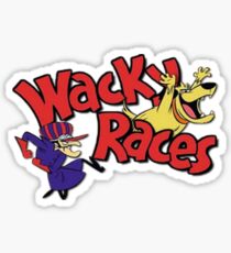 Wacky Races Stickers | Redbubble
