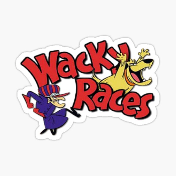 Wacky Races Stickers | Redbubble