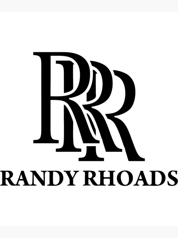 "Randy Rhoads " Poster for Sale by Finn-GX | Redbubble