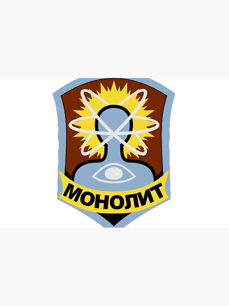 "Monolith Faction Logo - STALKER (S.T.A.L.K.E.R.)" Zipper Pouch by ...