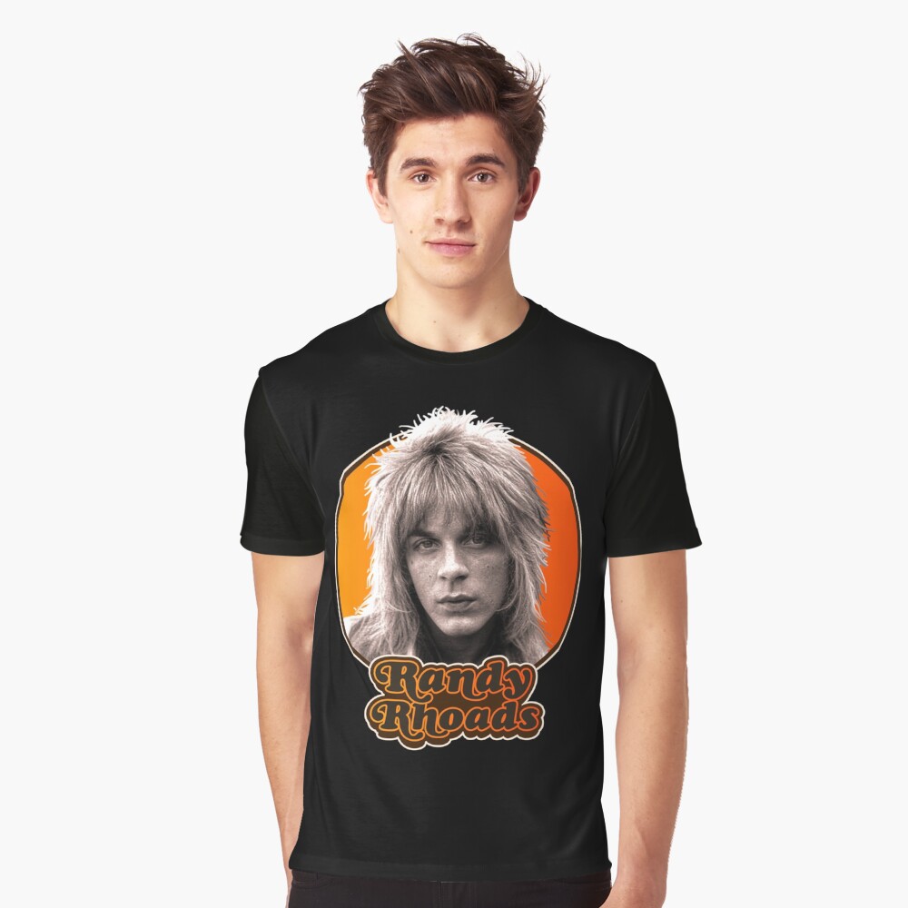 "Retro Randy Rhoads Tribute " Sticker for Sale by Finn-GX | Redbubble