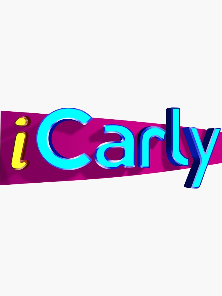 "iCarly" Sticker for Sale by annaschaidler | Redbubble