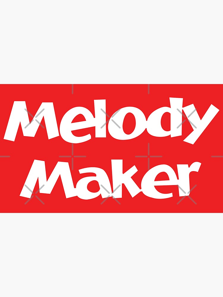 "Melody Maker Magazine Sixties" Sticker by IconicRocknRoll | Redbubble