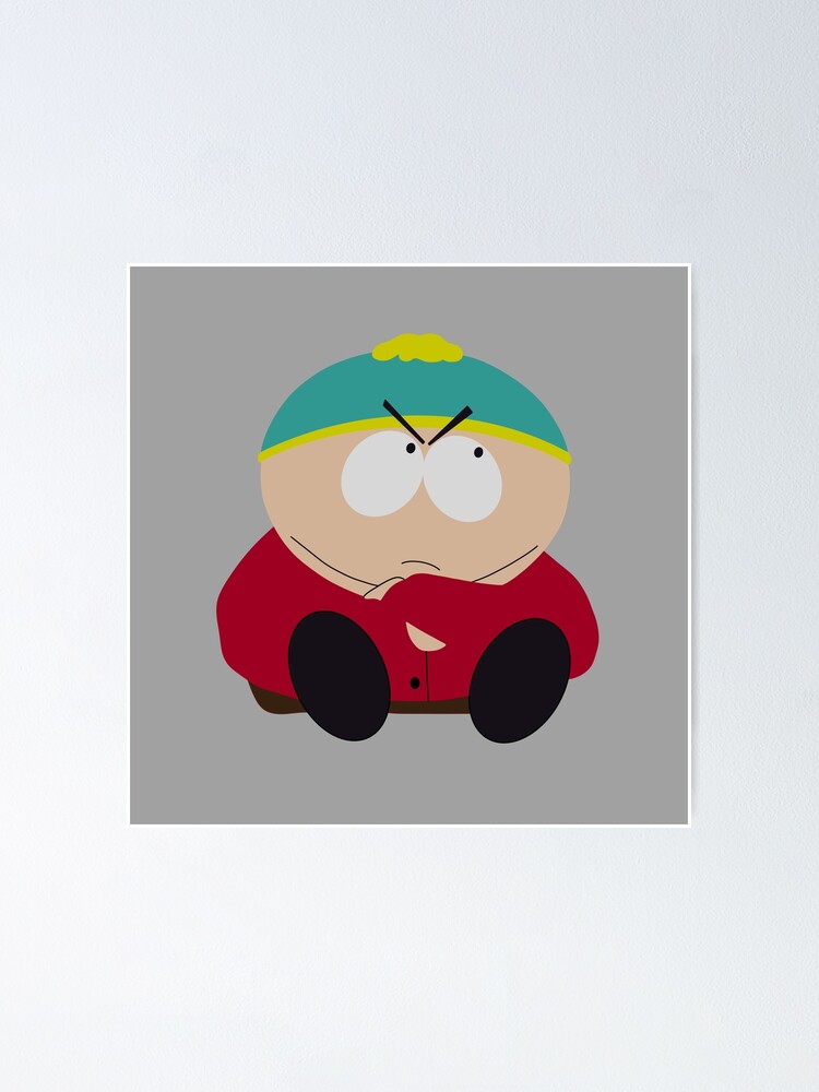 "Angry Cartman" Poster for Sale by PoeTatoes | Redbubble