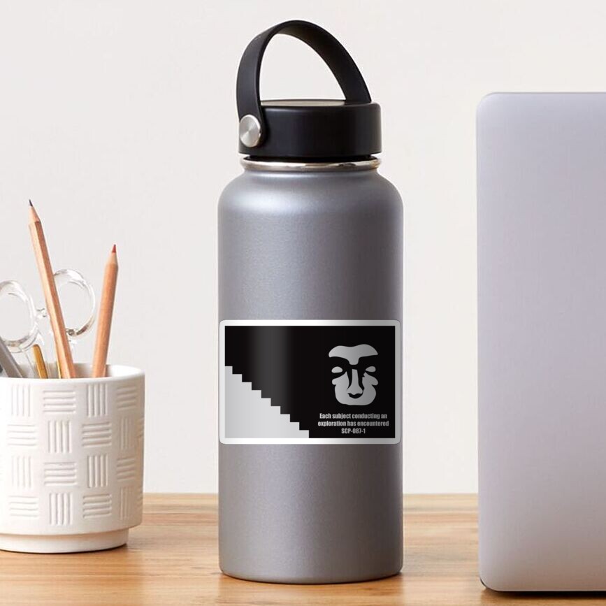 "SCP Foundation SCP-087-1" Sticker for Sale by Yu-u-Ta | Redbubble