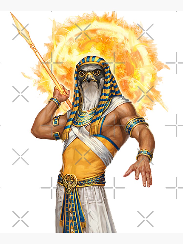 Tote bag « Ra, divinités égyptiennes antiques Ra Aton Amon, le symbole ...