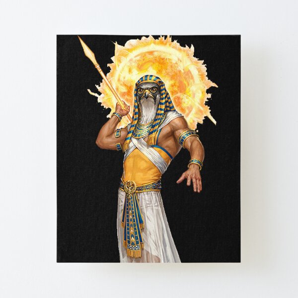 Lámina montada «Ra, deidades del Antiguo Egipto Ra Aton Amon, el ...