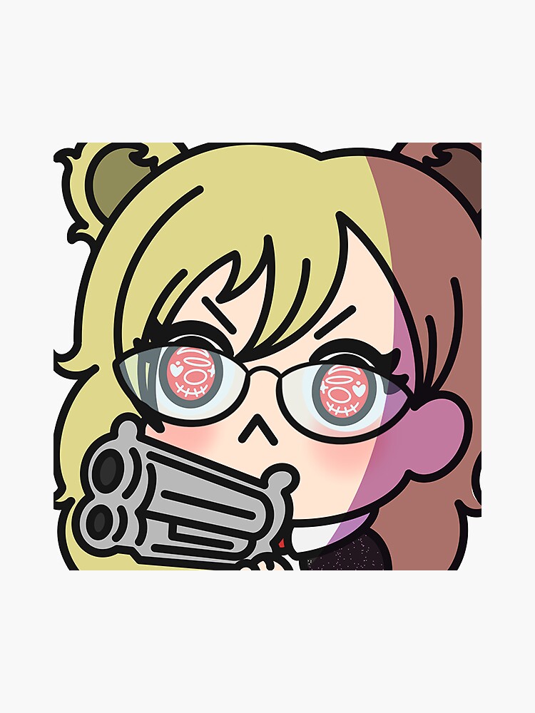 "Gun Princess" Sticker for Sale by TheLionDen | Redbubble