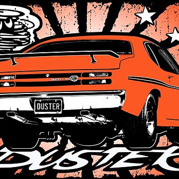 "Duster" Sticker for Sale by hotrodz | Redbubble