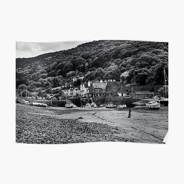 "Porlock Weir Harbour, Somerset" Poster by MaclarenPhoto | Redbubble