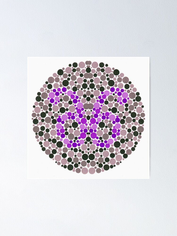 "Funny Color Blind" Poster for Sale by NanoCrypto | Redbubble