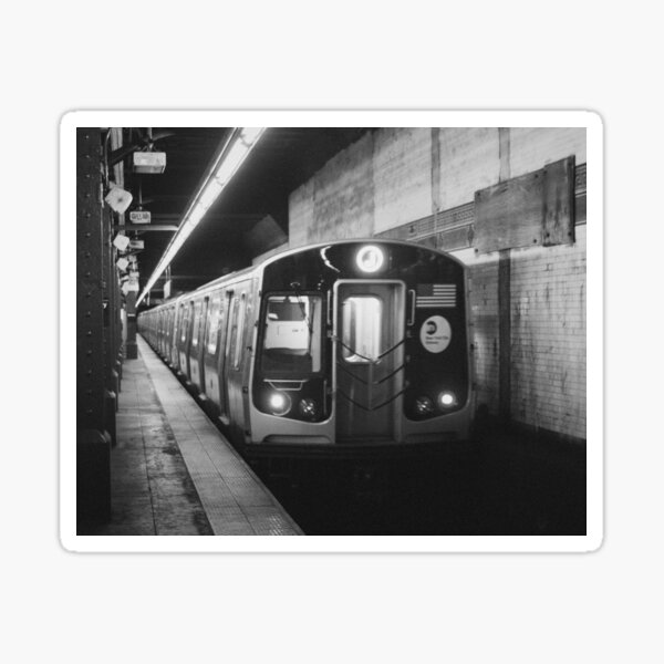 "New York City Subway - J Train" Sticker for Sale by jamesredd | Redbubble