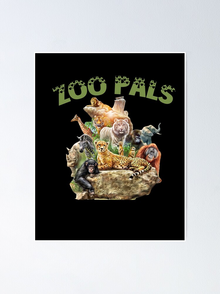 "zoo pals" Poster for Sale by beautifulworld9 | Redbubble