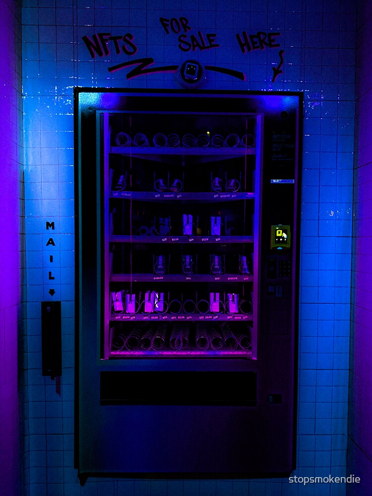 "Physical NFT - ATM" Sticker by stopsmokendie | Redbubble