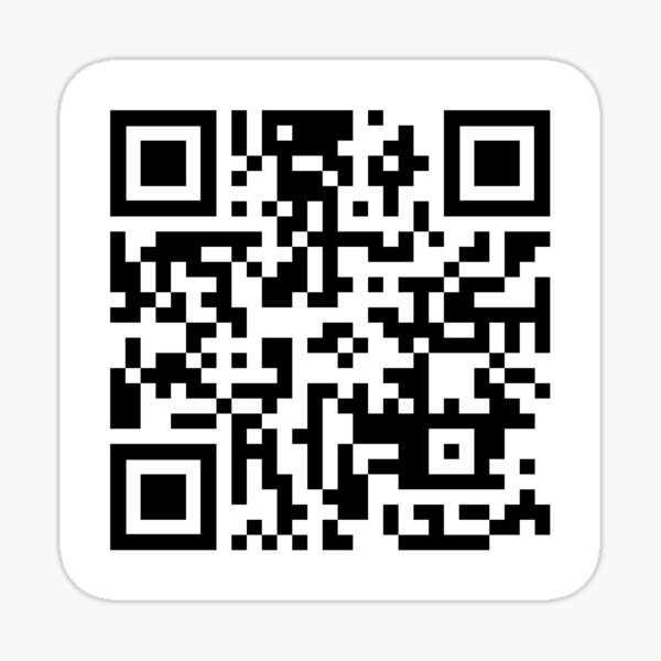 "Bitcoin Whitepaper QR Code" Sticker for Sale by HamboneDesigns | Redbubble