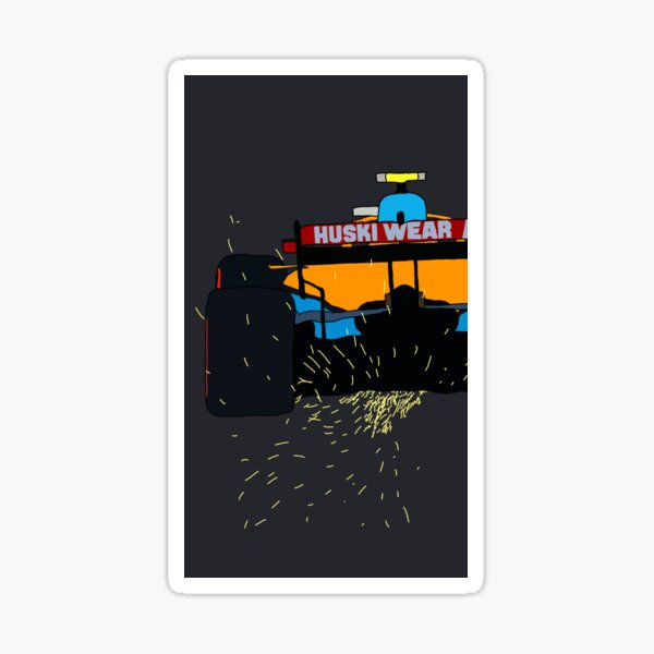 "Mclaren F1 car" Sticker for Sale by F1digitalart | Redbubble