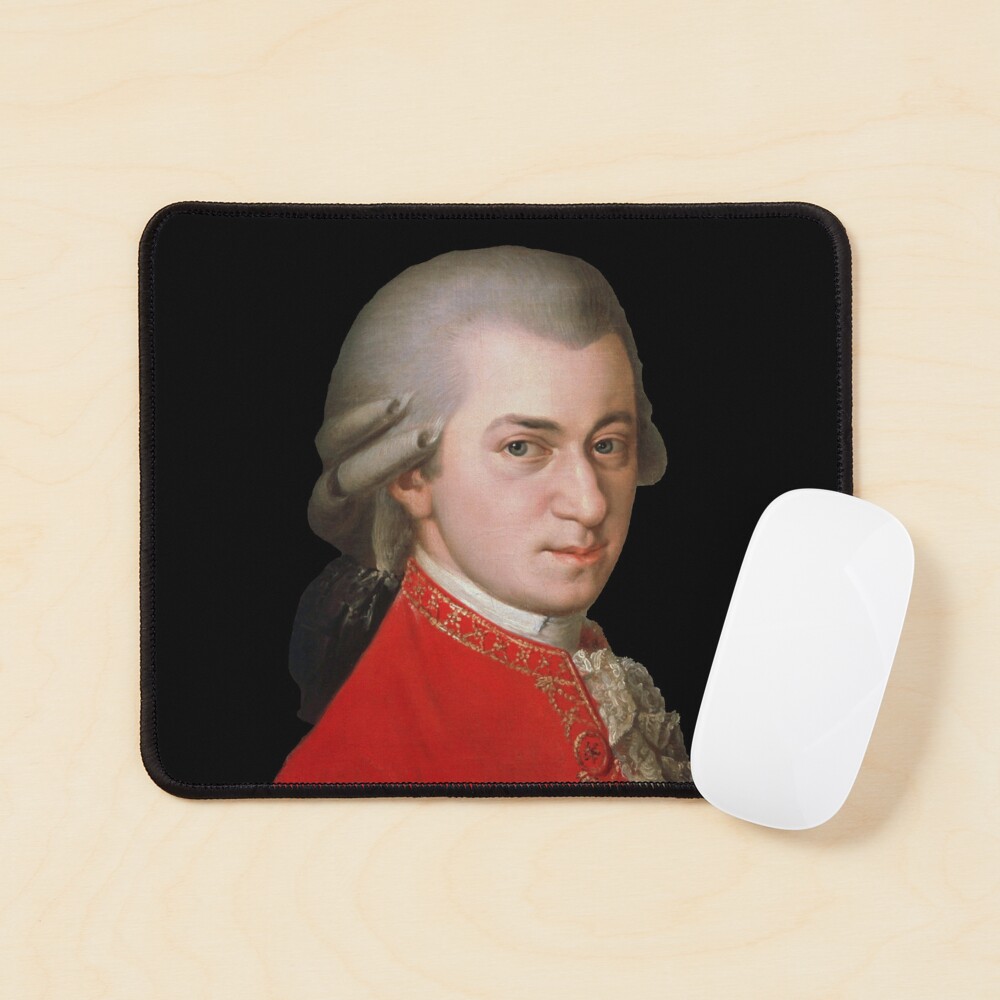 "Wolfgang Amadeus Mozart" Sticker for Sale by OldThings | Redbubble