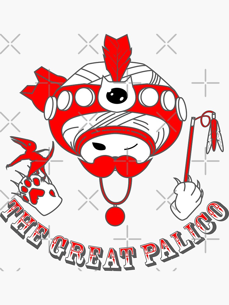 "Monster Hunter: The Great Palico Red" Sticker for Sale by OG-W33dMan ...