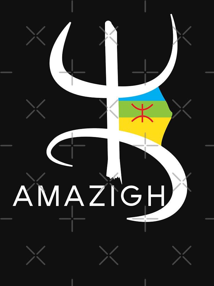 "amazigh symbole with amazigh flag" T-shirt for Sale by Unesswins01 ...