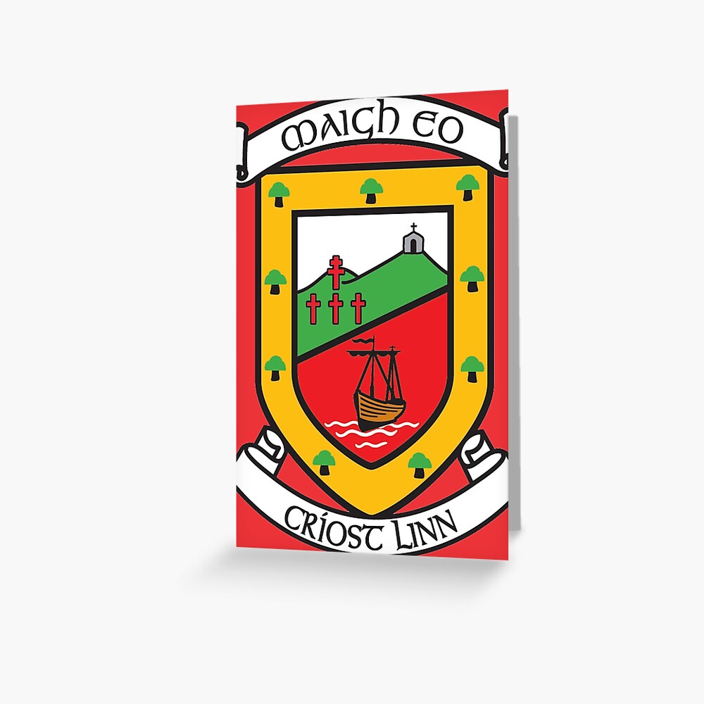 "Mayo GAA Logo" Greeting Card by Shav | Redbubble
