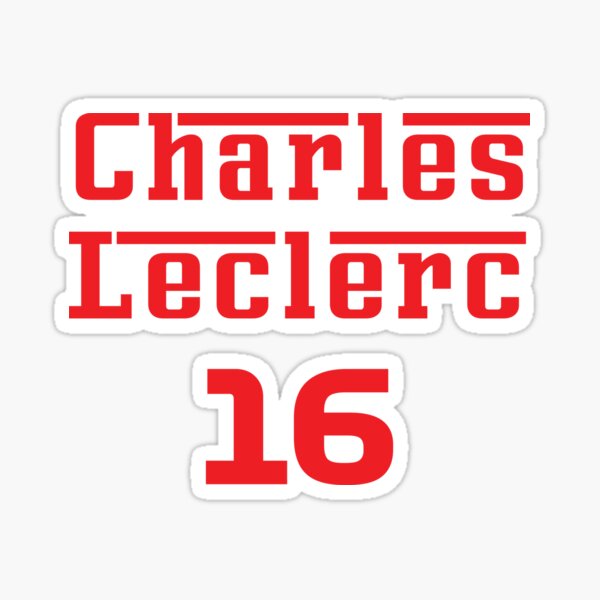 "Lec 16 Monacan Racing Driver" Sticker for Sale by TheDesignSeries ...