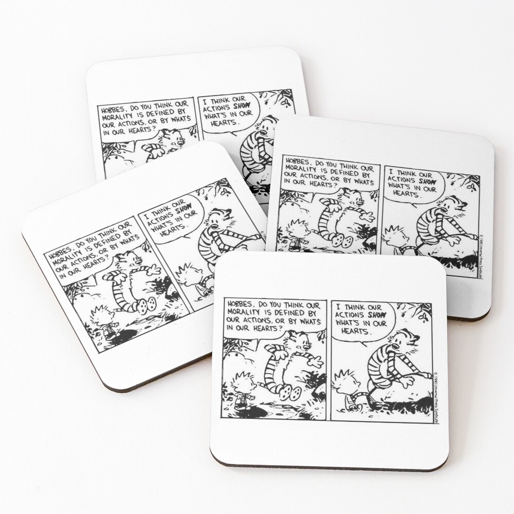 "Calvin and Hobbes Life Comic" Photographic Print for Sale by ...