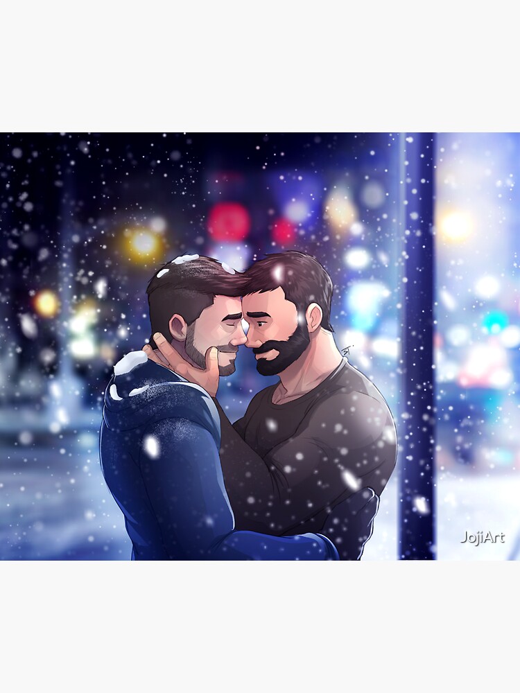 "cold december" Sticker for Sale by JojiArt | Redbubble