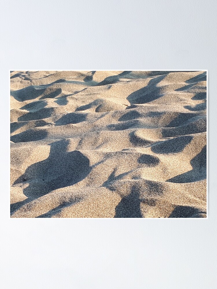 "Sand Surface Texture" Poster for Sale by DaliaArtshop | Redbubble