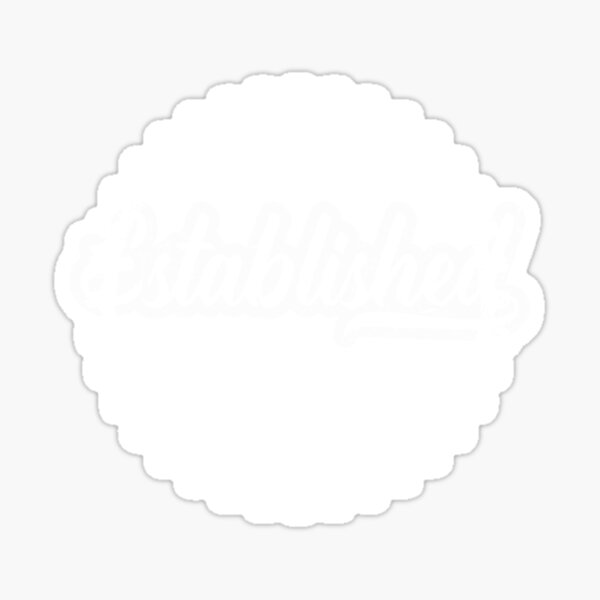 "Established 1993" Sticker for Sale by AlwaysAwesome | Redbubble