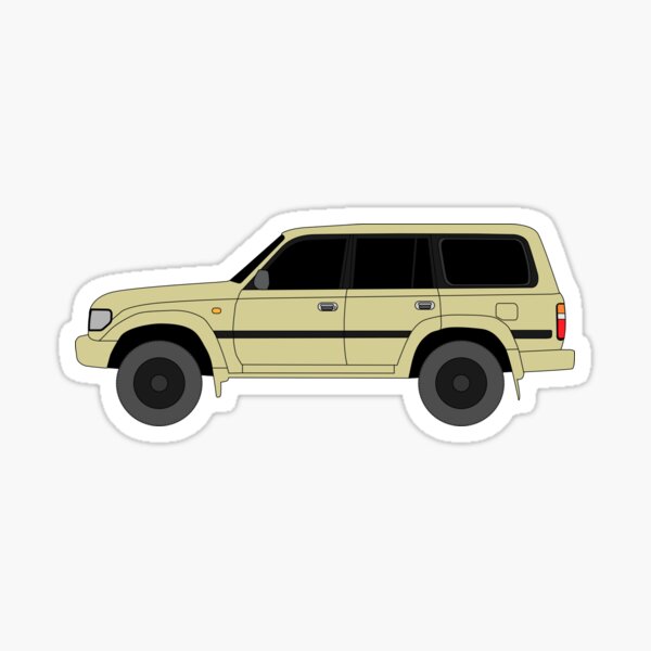 Land Cruiser 80 Series Stickers | Redbubble