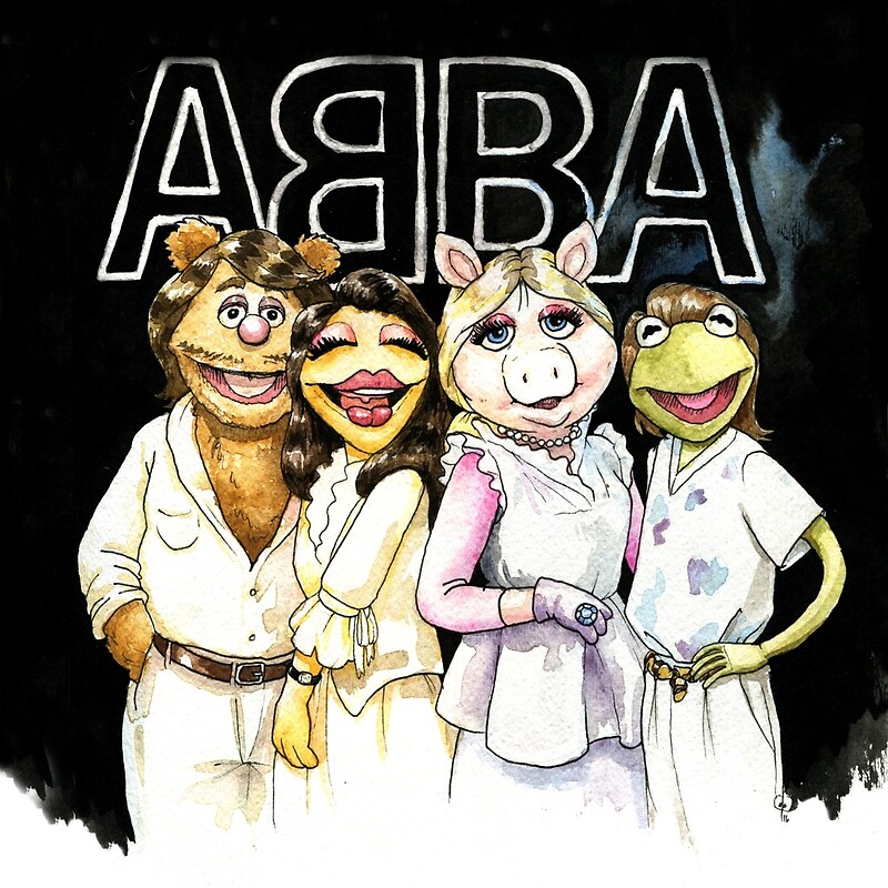 "Swedish Puppet Band" by Dan Paul Roberts | Redbubble