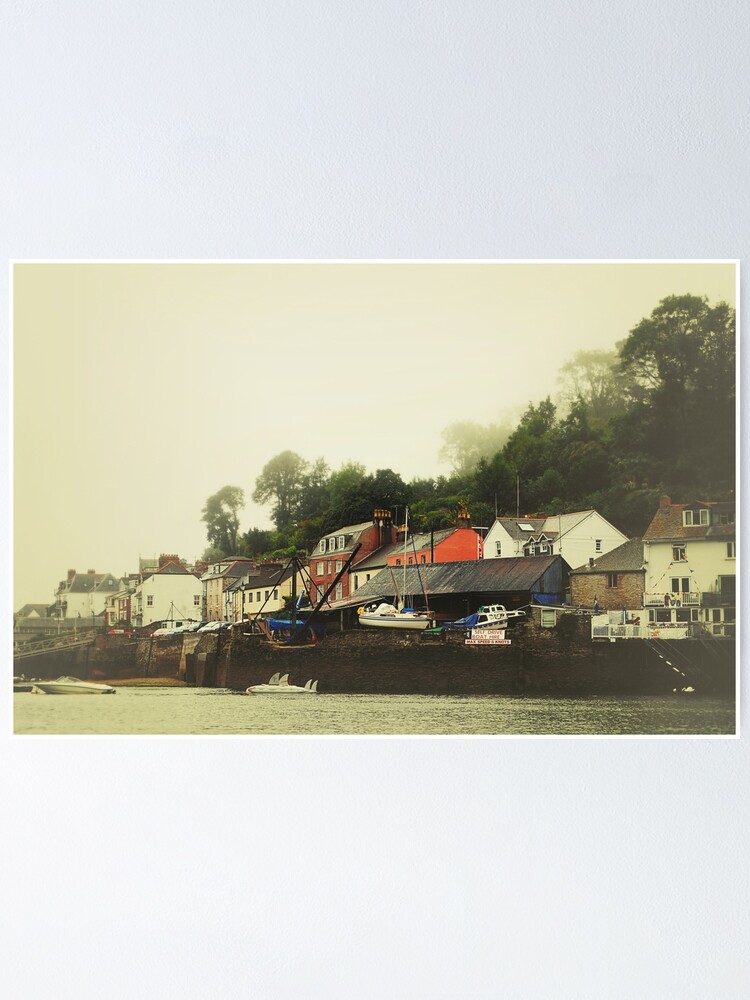 "Fowey, Cornwall" Poster for Sale by Lissywitch | Redbubble