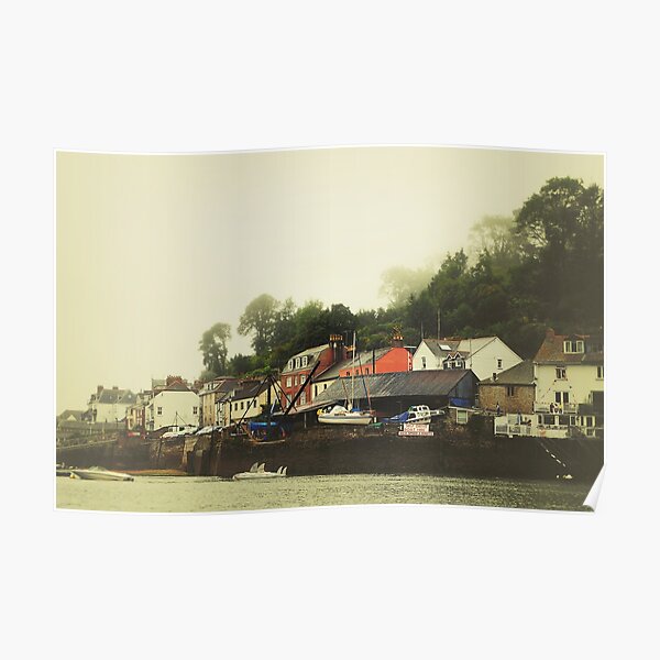 "Fowey, Cornwall" Poster for Sale by Lissywitch | Redbubble